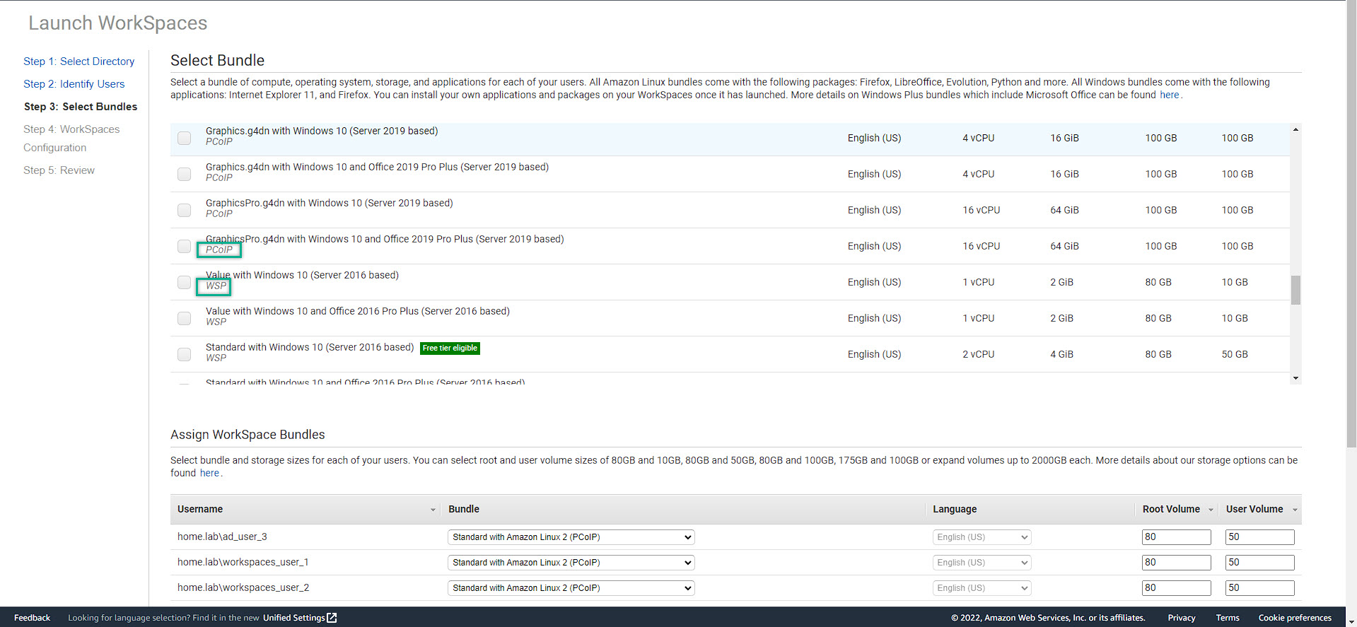 Deploy Amazon WorkSpaces :: AWS System Manager
